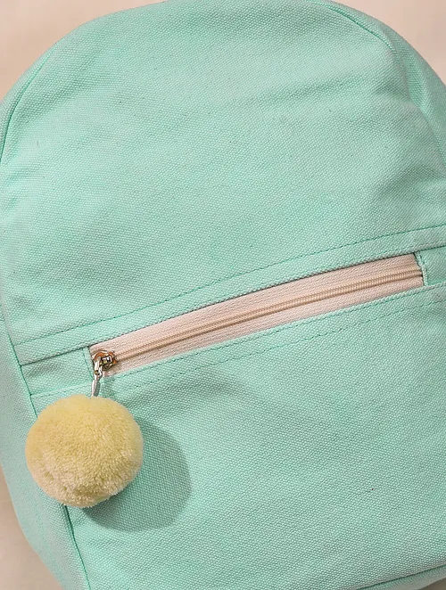 Kids Backpack Bag with Pom Pom – Kanyoga